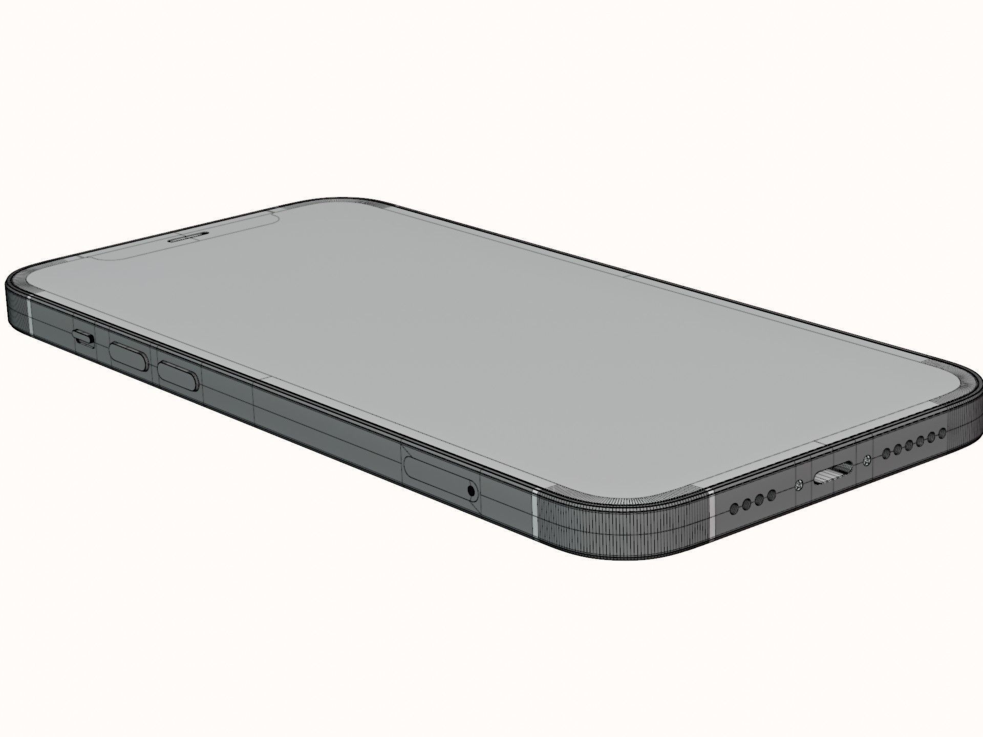 iPhone 12 pro max graphite 3D model | CGTrader