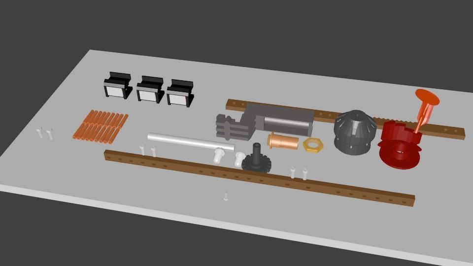 3D model Tap Changer Assembly 30AMP VR / AR / low-poly | CGTrader
