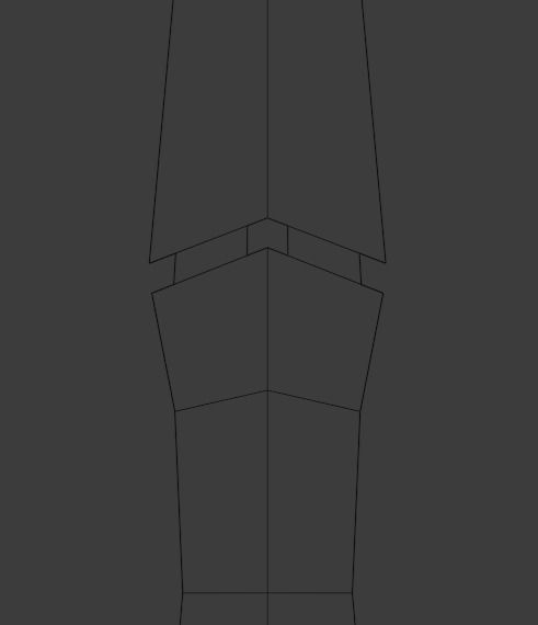 3D model Dagger Segmented VR / AR / low-poly | CGTrader