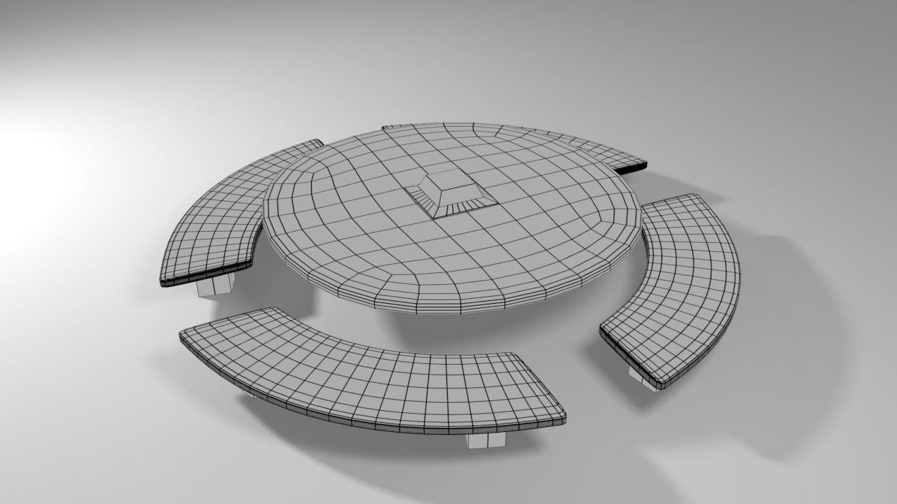 3D model Among Us - Emergency Table VR / AR / low-poly | CGTrader