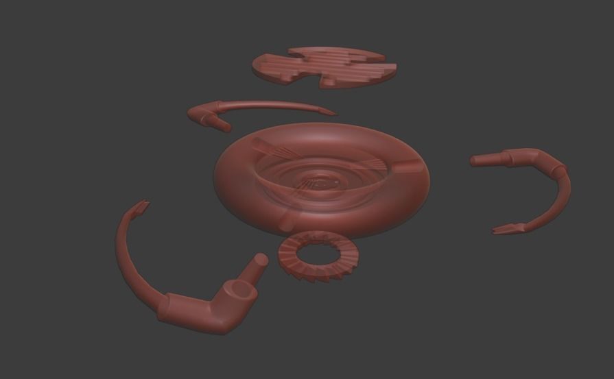 Jedi Holoprojector 3D model | CGTrader