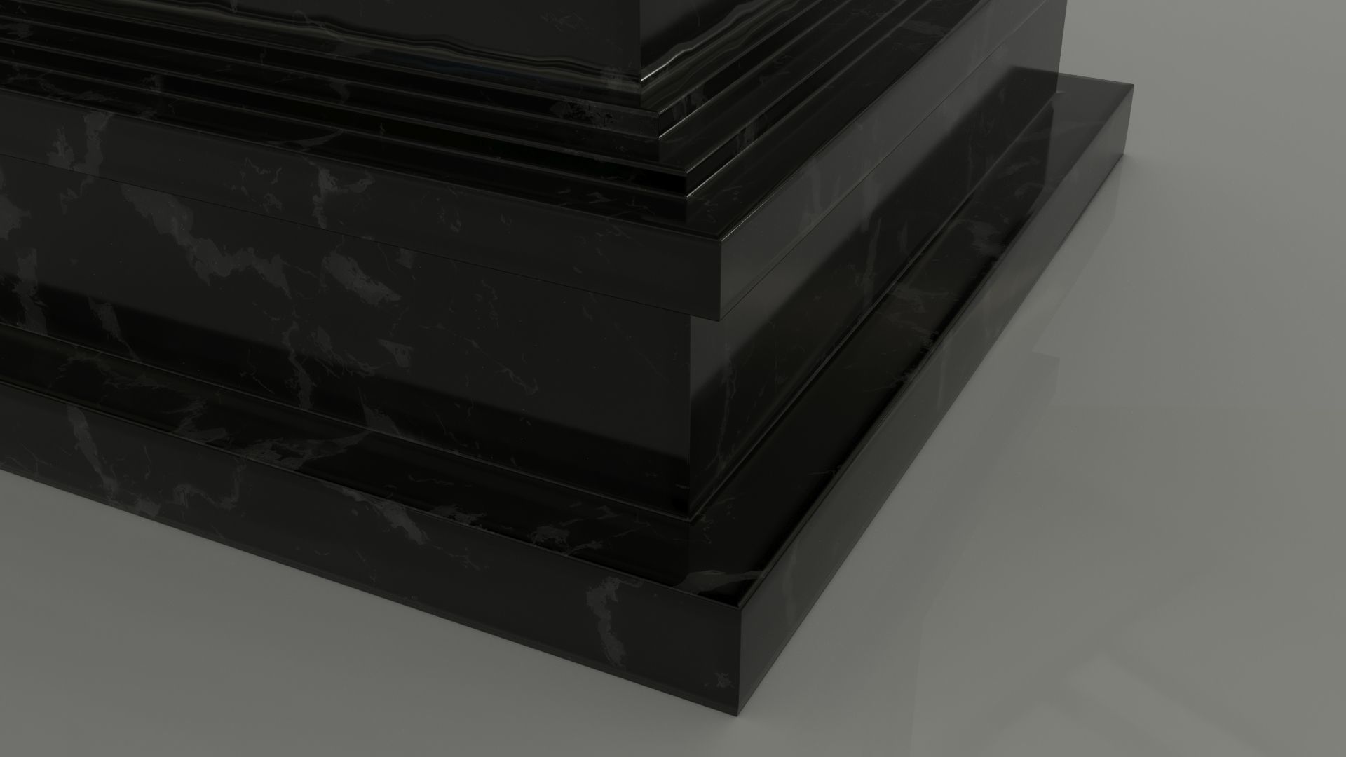 Marble Column uncollapsed with all modifiers for education 3D model ...