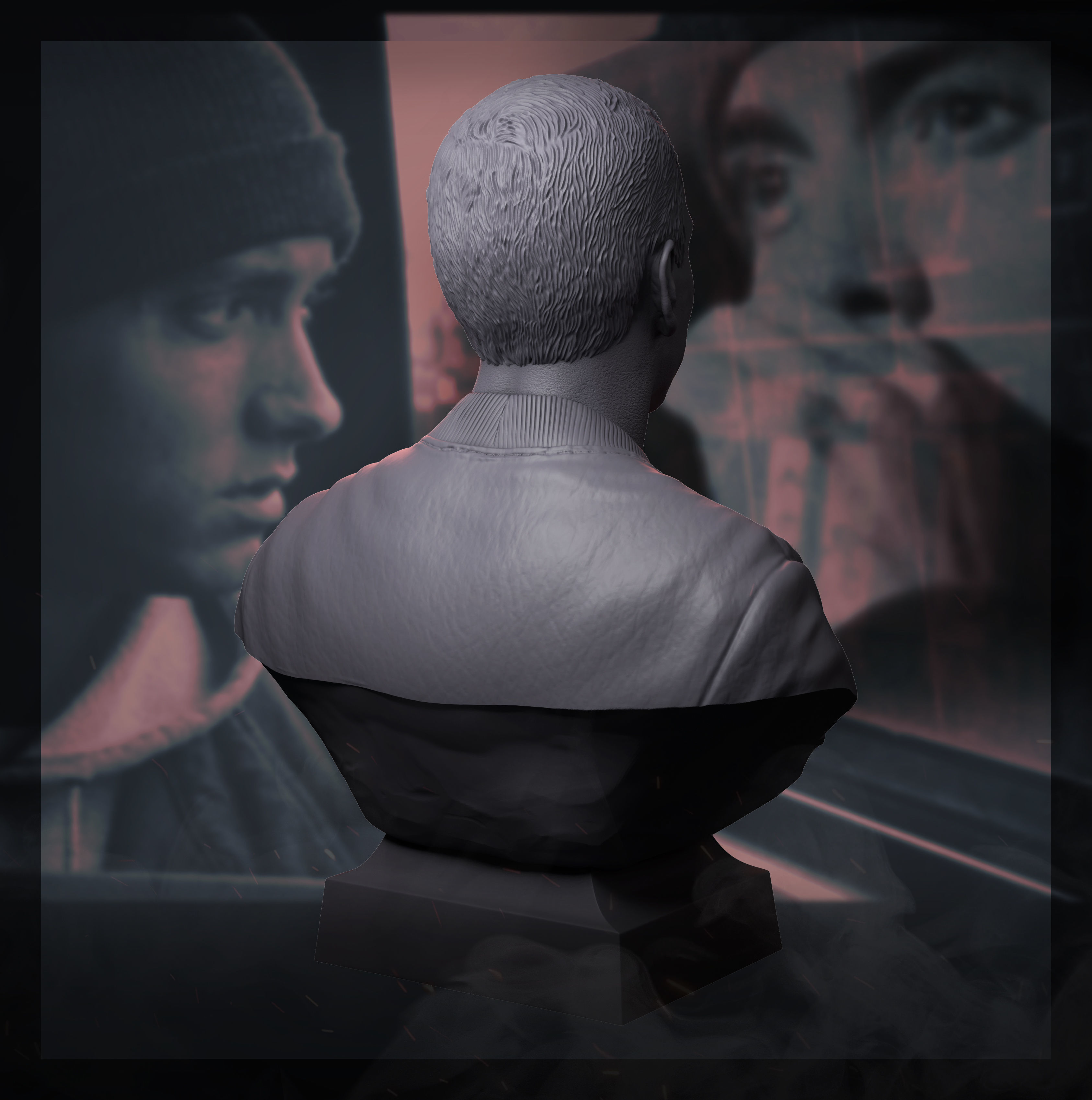 Eminem 3D model 3D printable | CGTrader