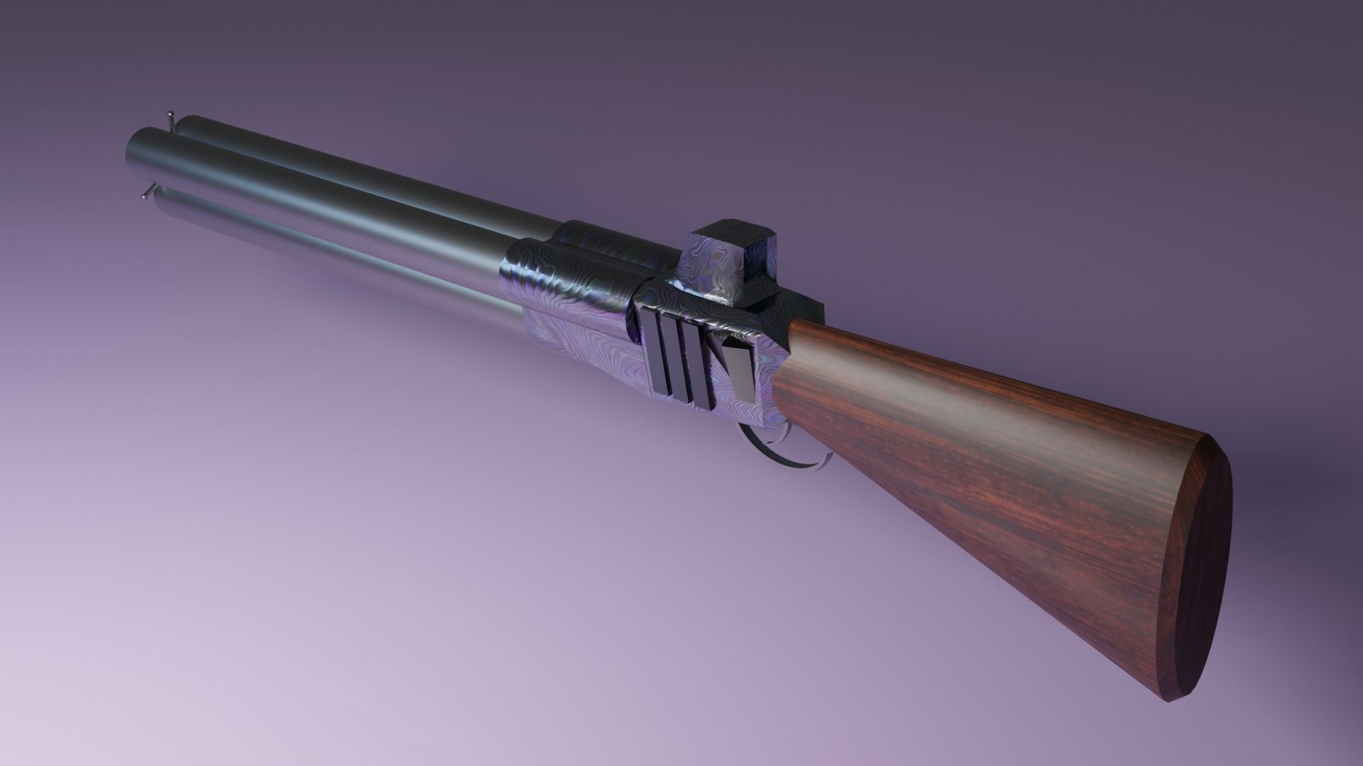 3D model Sci-Fi animated Shotgun VR / AR / low-poly | CGTrader