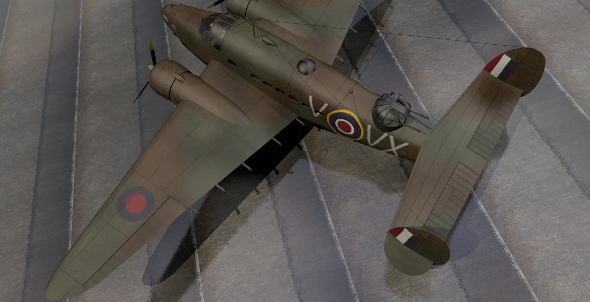 Lockheed Hudson Mk-1 3D model | CGTrader