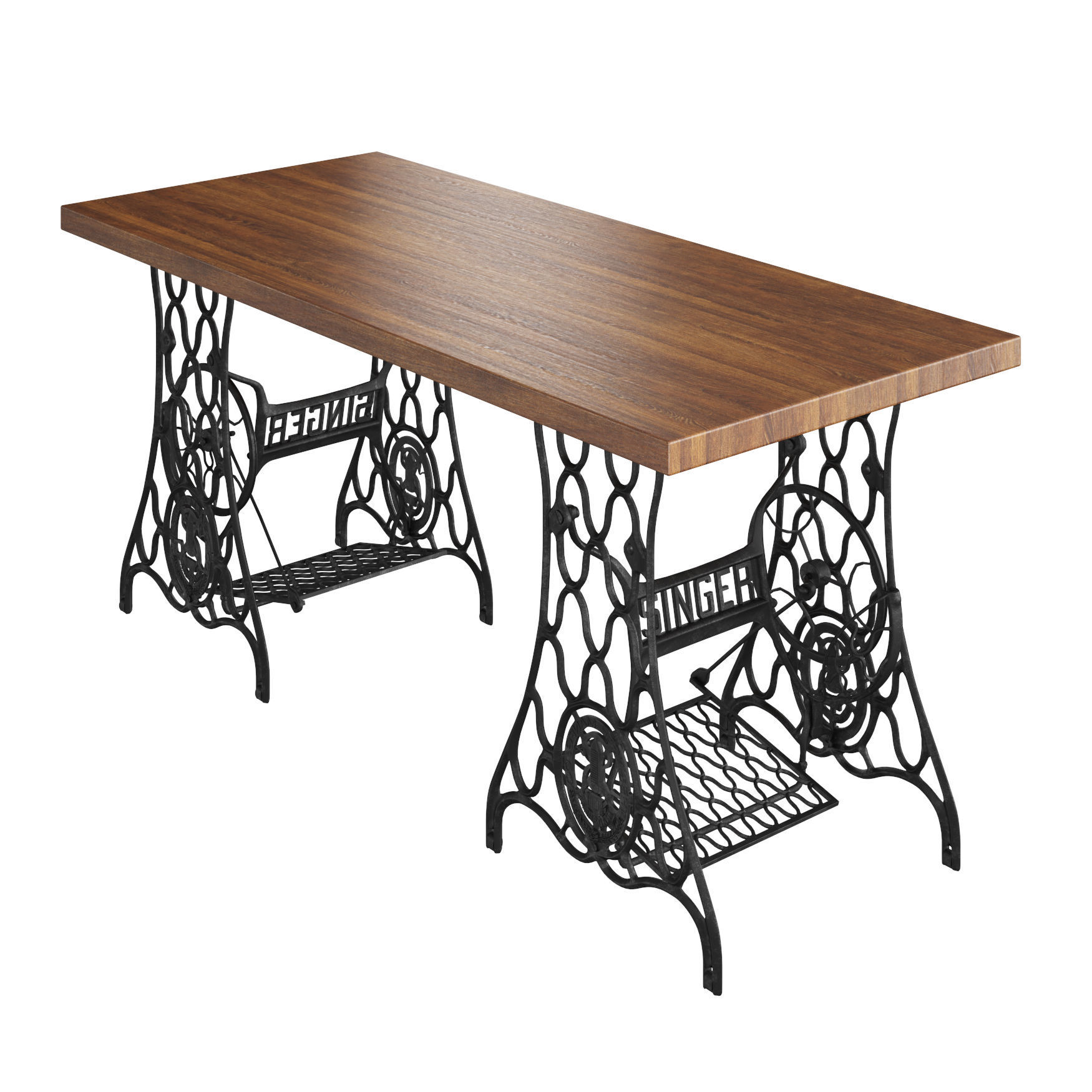 SINGER Table 3D model | CGTrader