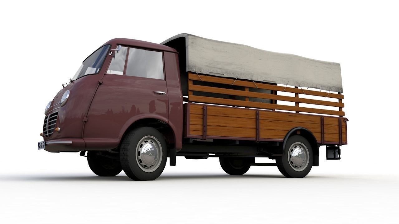 GOLIATH EXPRESS 1100 1957 3D Model Collection | CGTrader