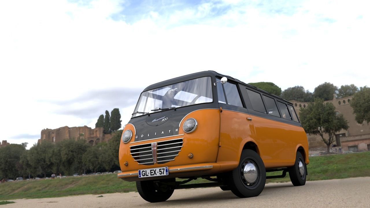 GOLIATH EXPRESS 1100 1957 3D Model Collection | CGTrader