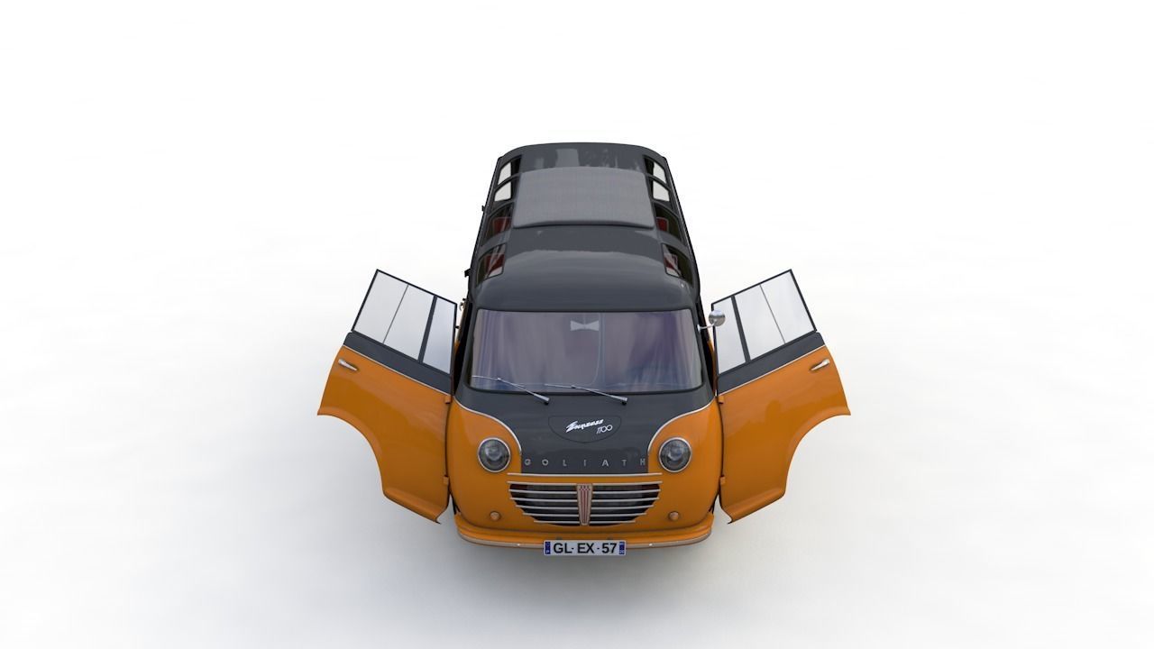 GOLIATH EXPRESS 1100 1957 3D Model Collection | CGTrader