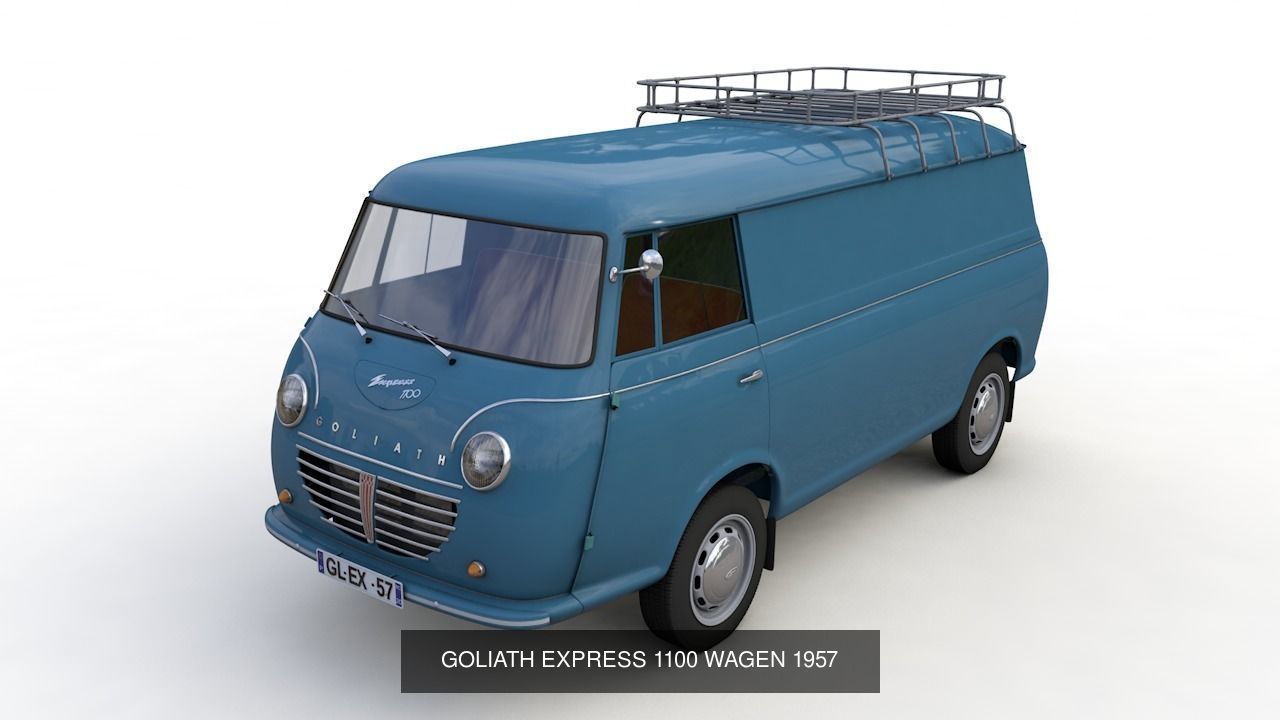 GOLIATH EXPRESS 1100 1957 3D Model Collection | CGTrader