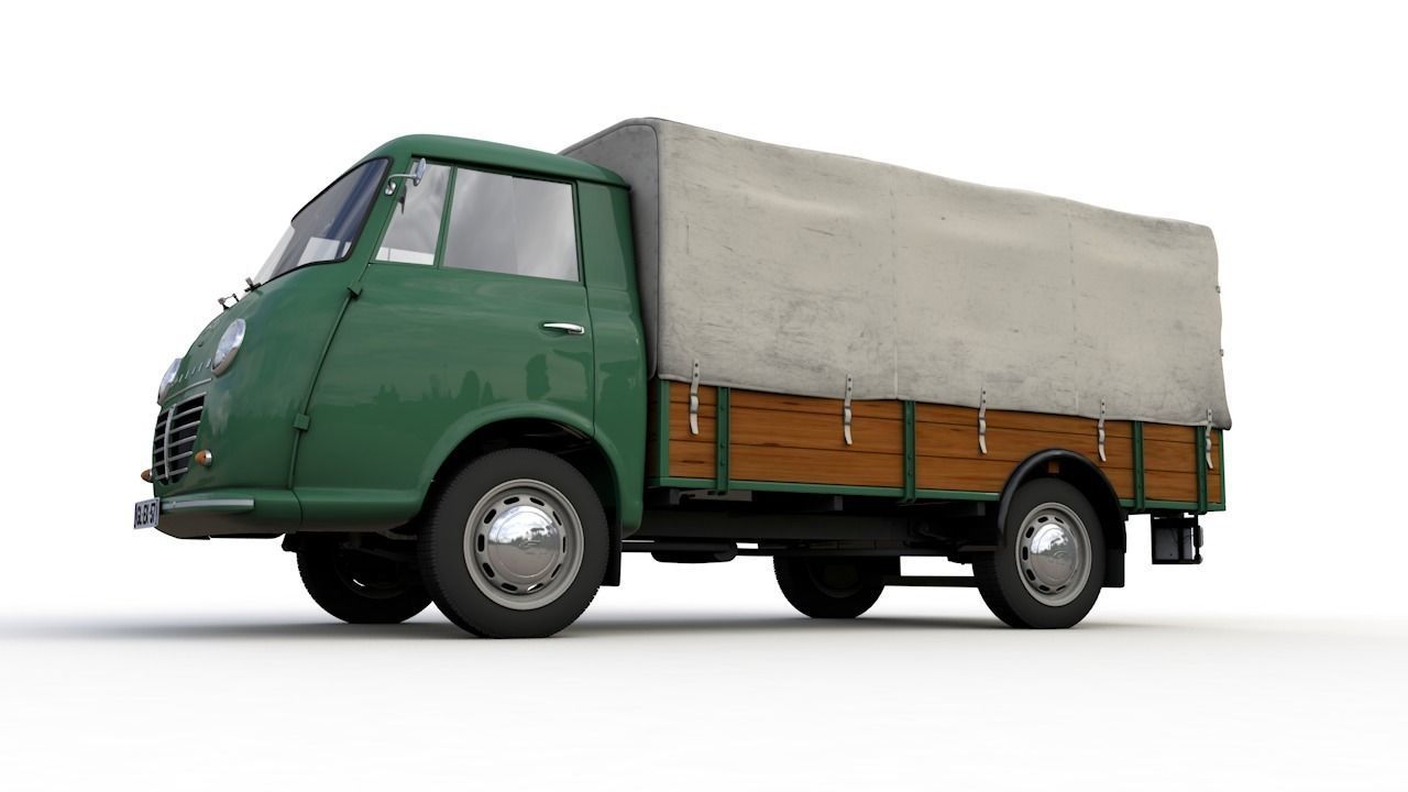 GOLIATH EXPRESS 1100 1957 3D Model Collection | CGTrader