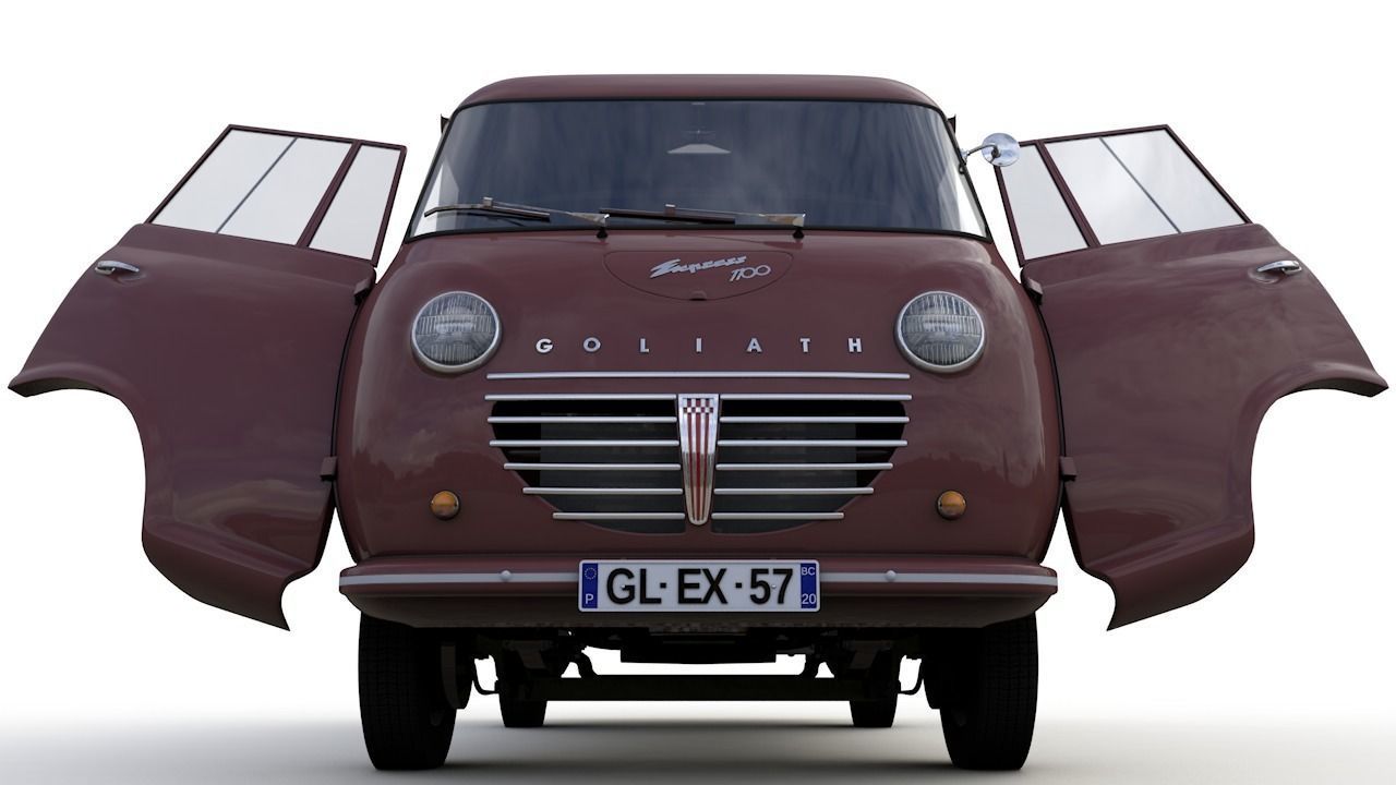 GOLIATH EXPRESS 1100 1957 3D Model Collection | CGTrader