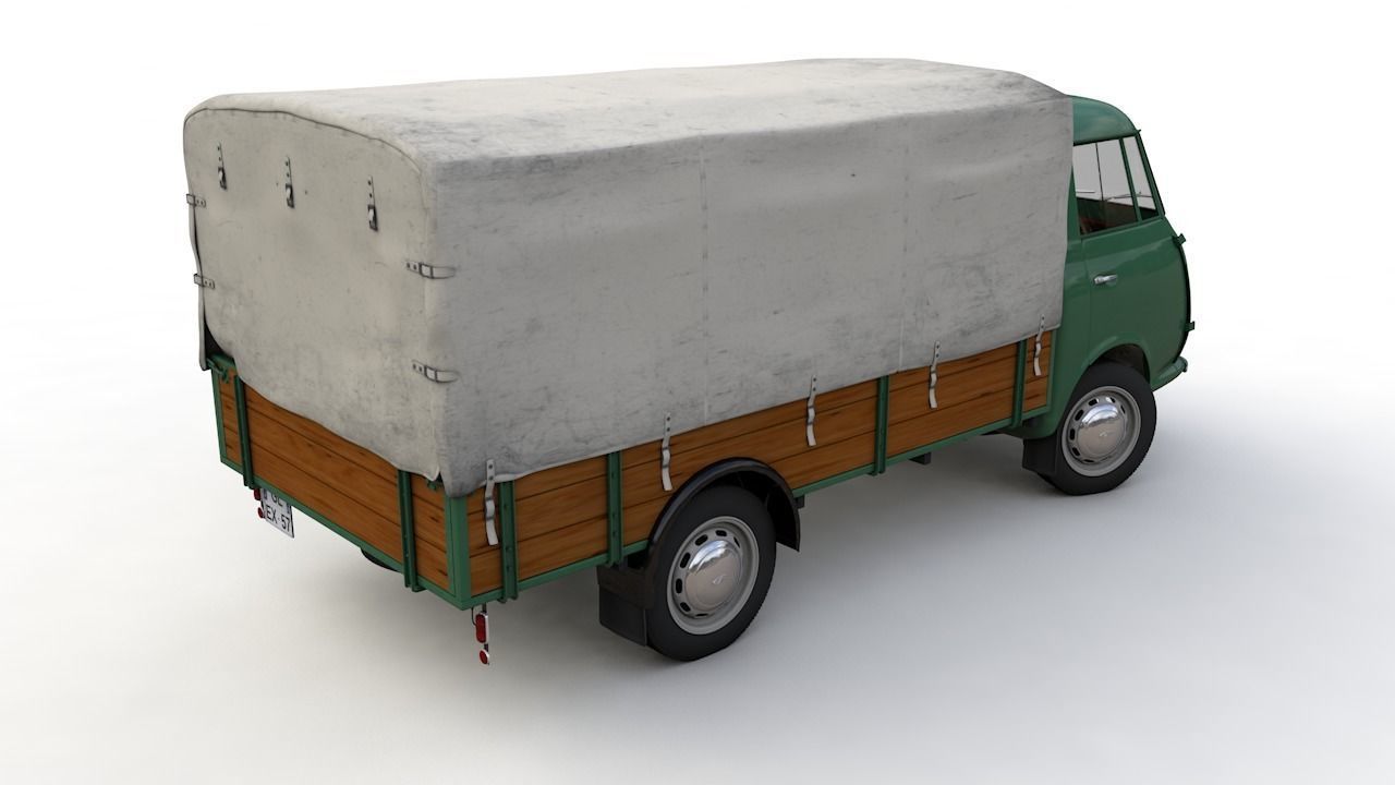 GOLIATH EXPRESS 1100 1957 3D Model Collection | CGTrader