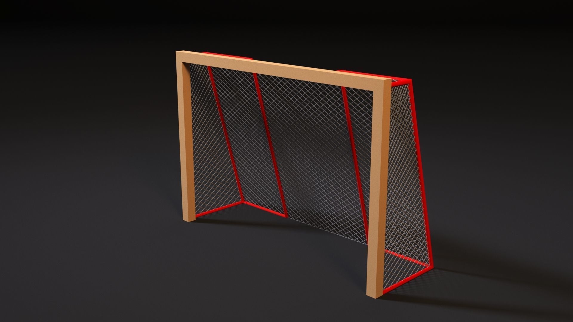 3D Football goal | CGTrader