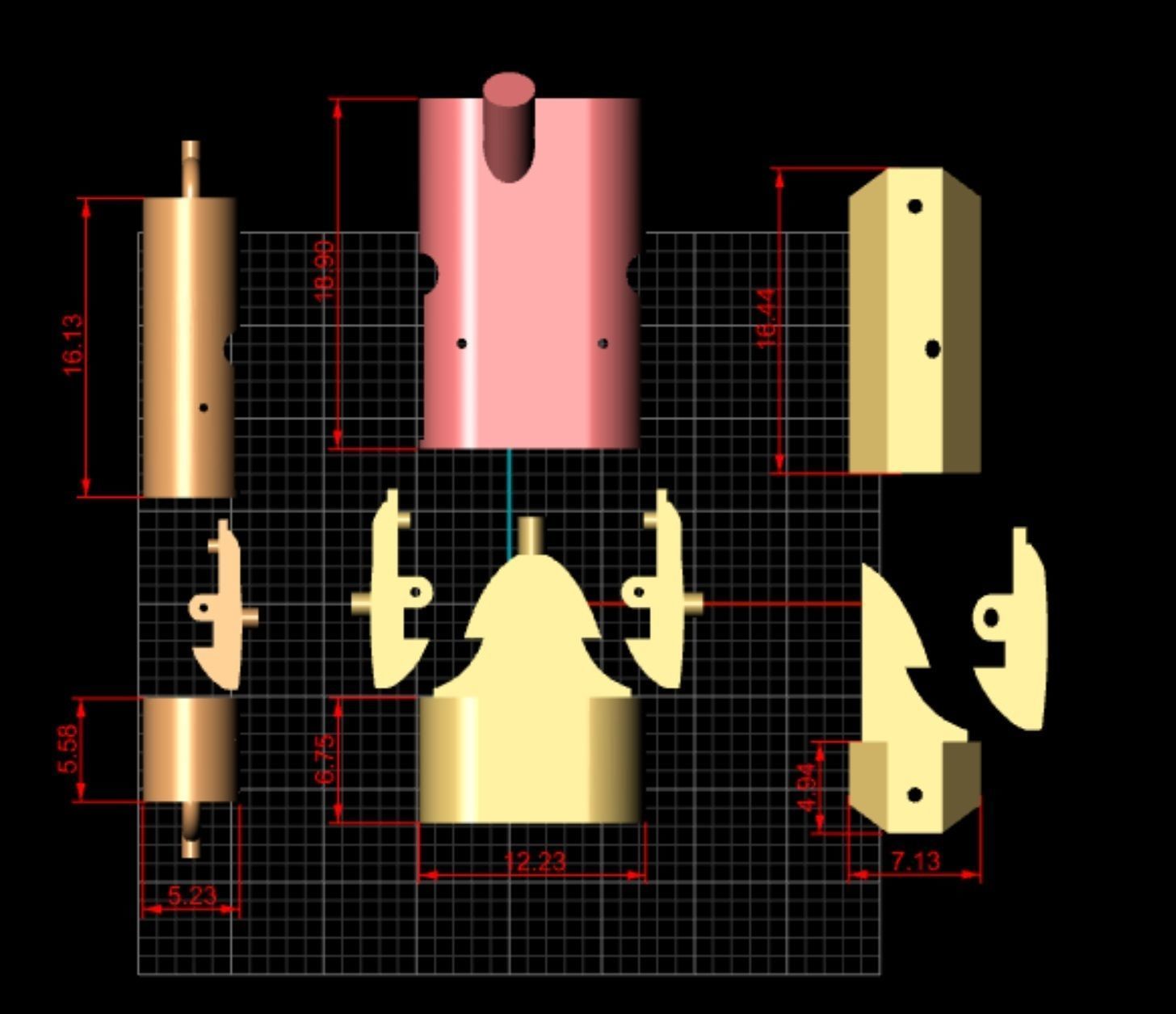 Jewelry Locks 3D model 3D printable | CGTrader