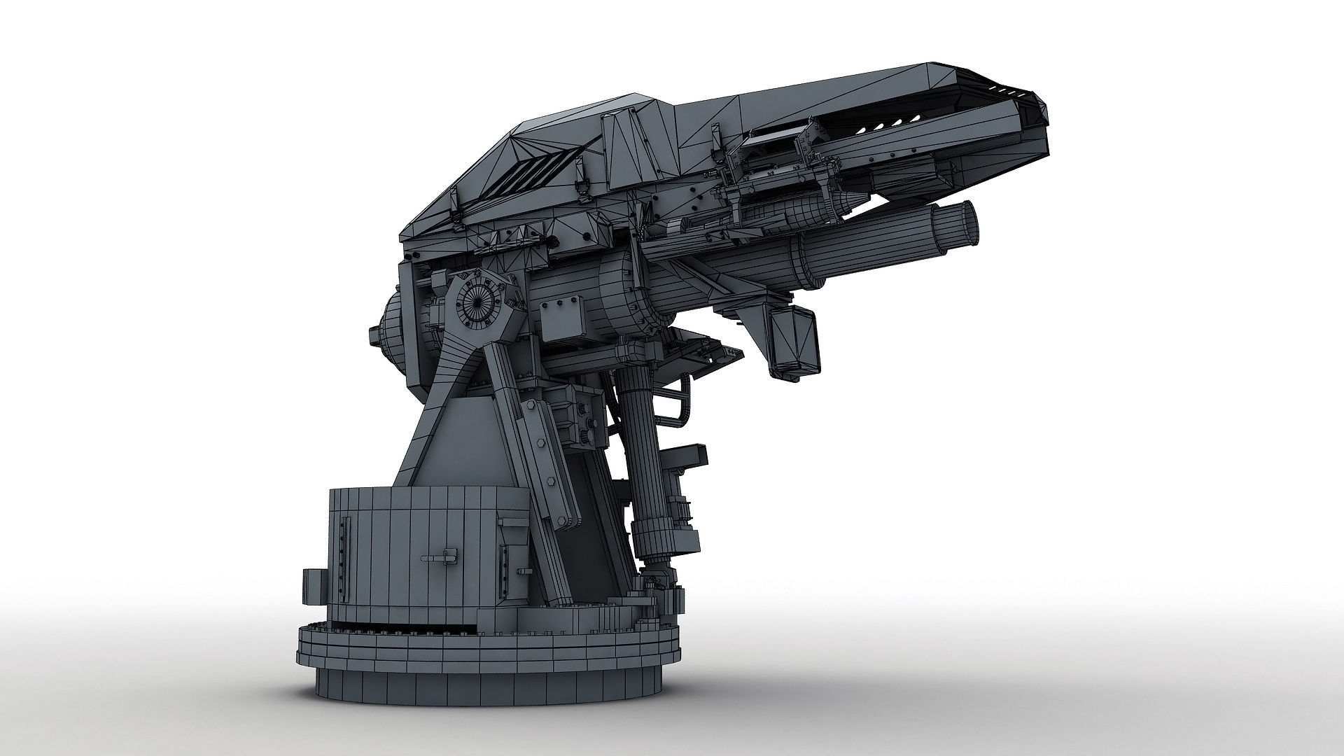 3D model Modern Mortar System VR / AR / low-poly | CGTrader