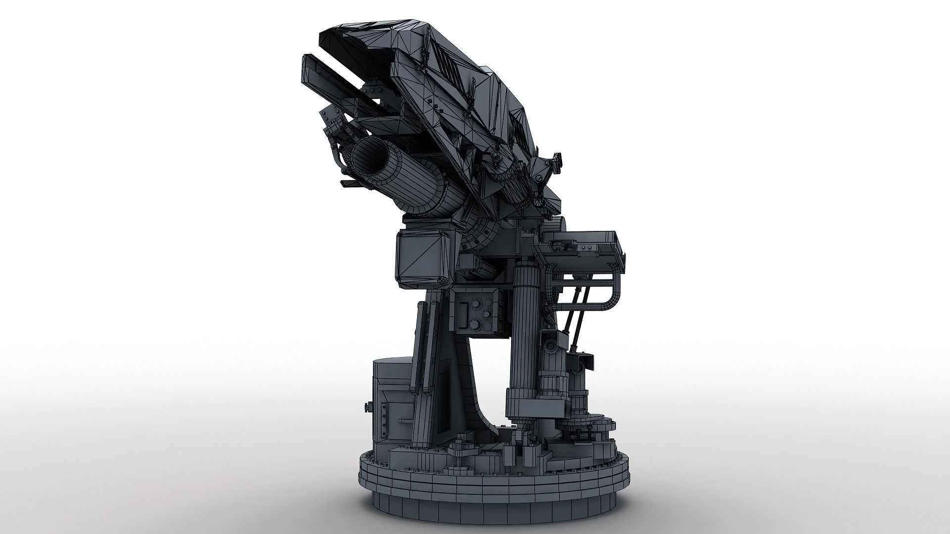 3D model Modern Mortar System VR / AR / low-poly | CGTrader