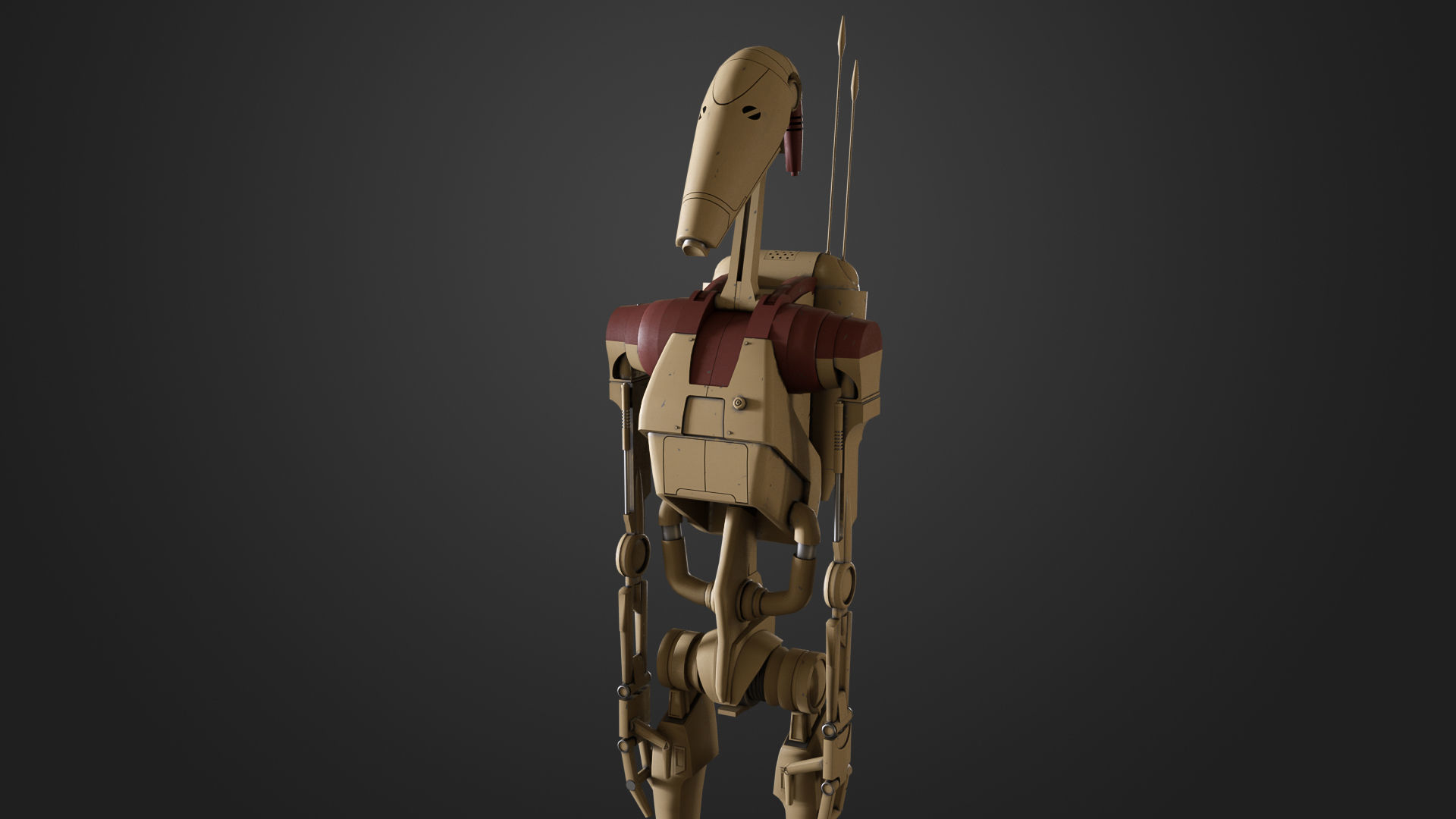Battle Droid 3D model | CGTrader