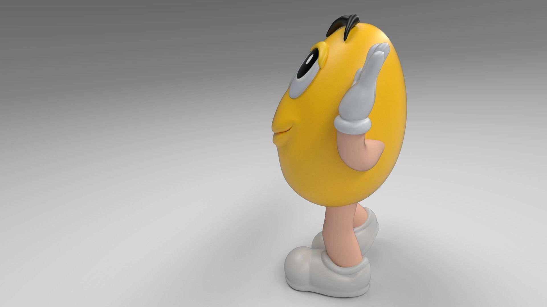 3D model MandM s Character VR / AR / low-poly | CGTrader