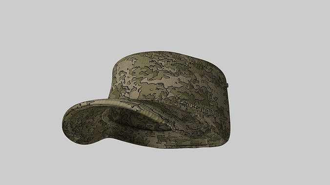 3D model US Military Cap Package VR / AR / low-poly | CGTrader