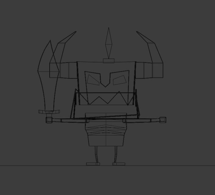 Devil Character free VR / AR / low-poly 3D model animated rigged | CGTrader