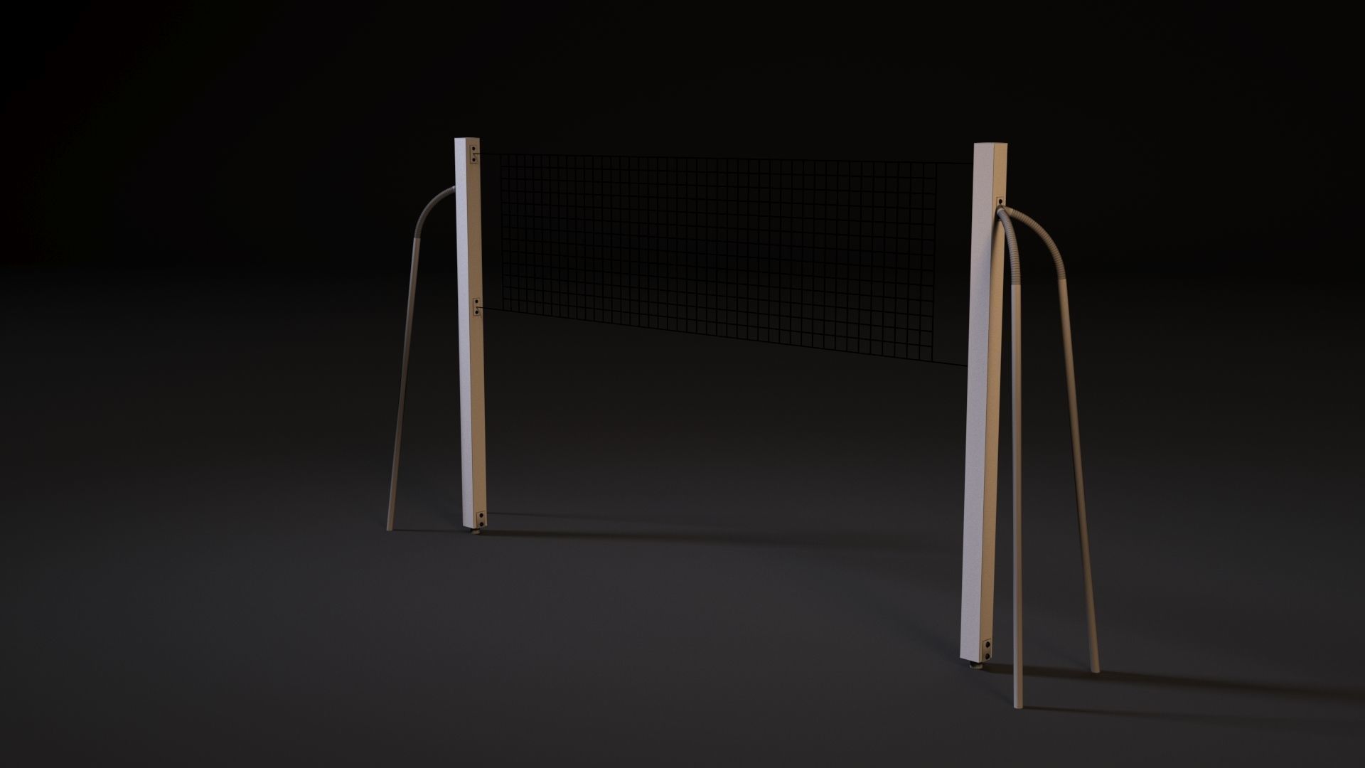 Volleyball net 3D model | CGTrader
