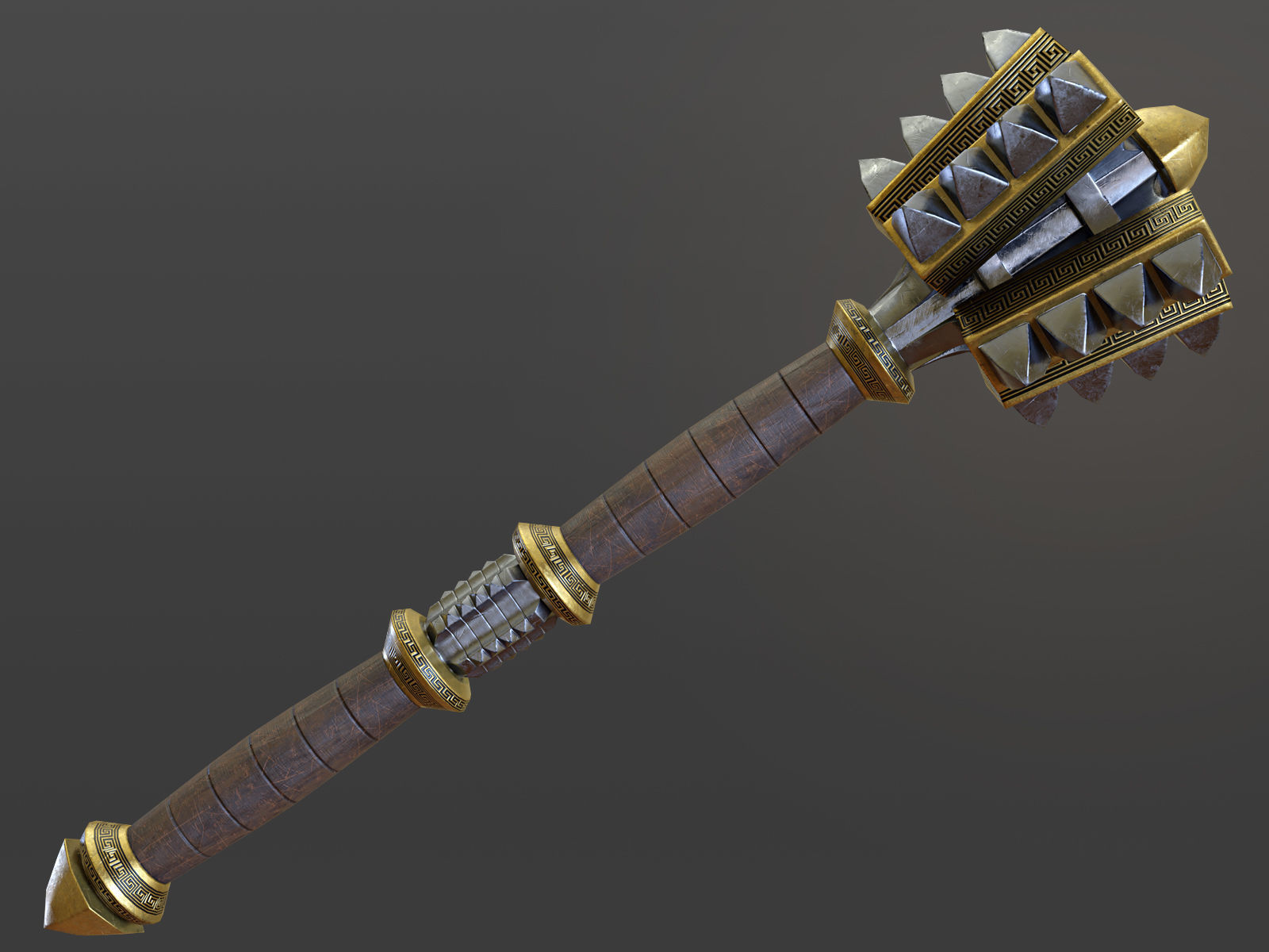 Mace Game Ready 3D asset | CGTrader