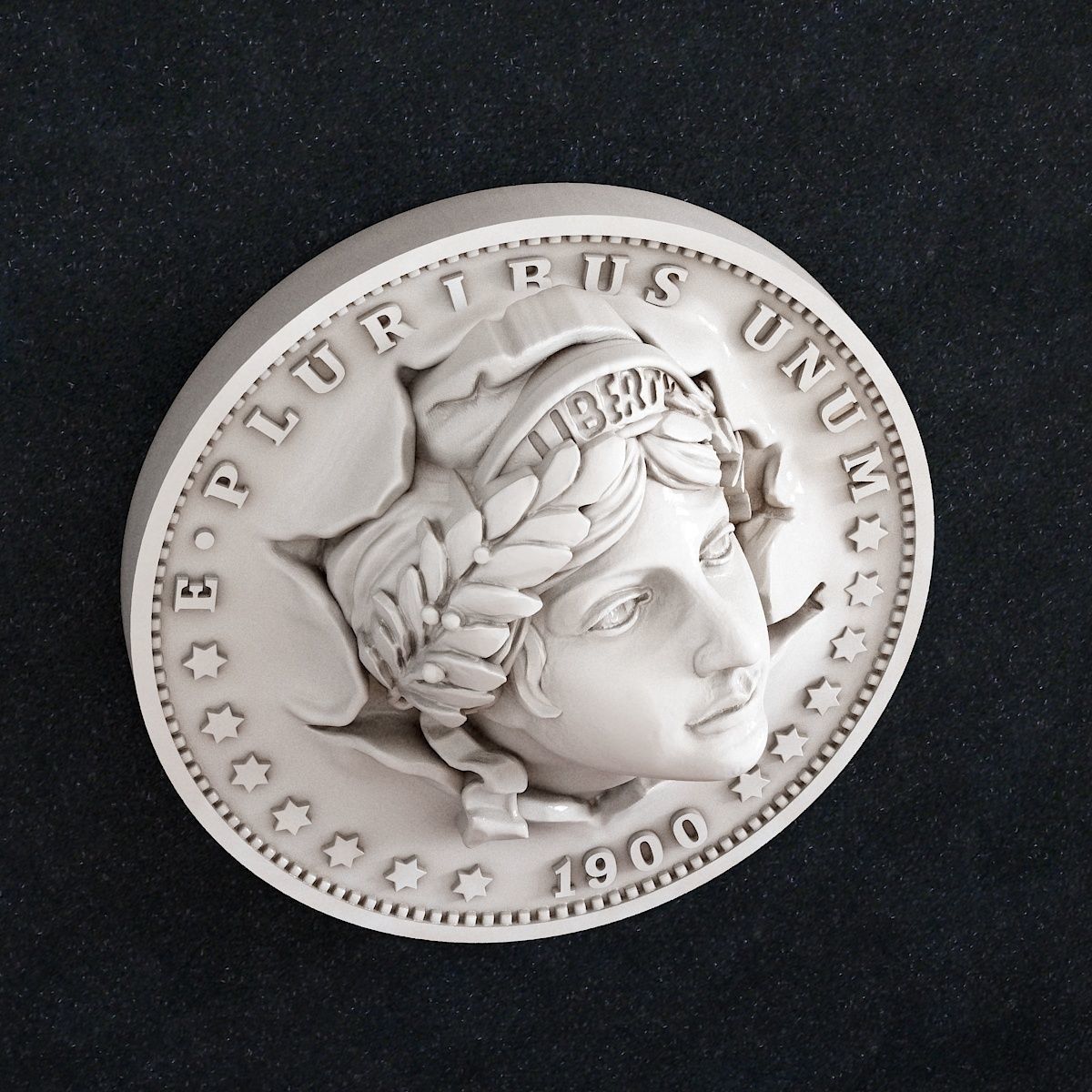 coin money 3D model 3D printable | CGTrader