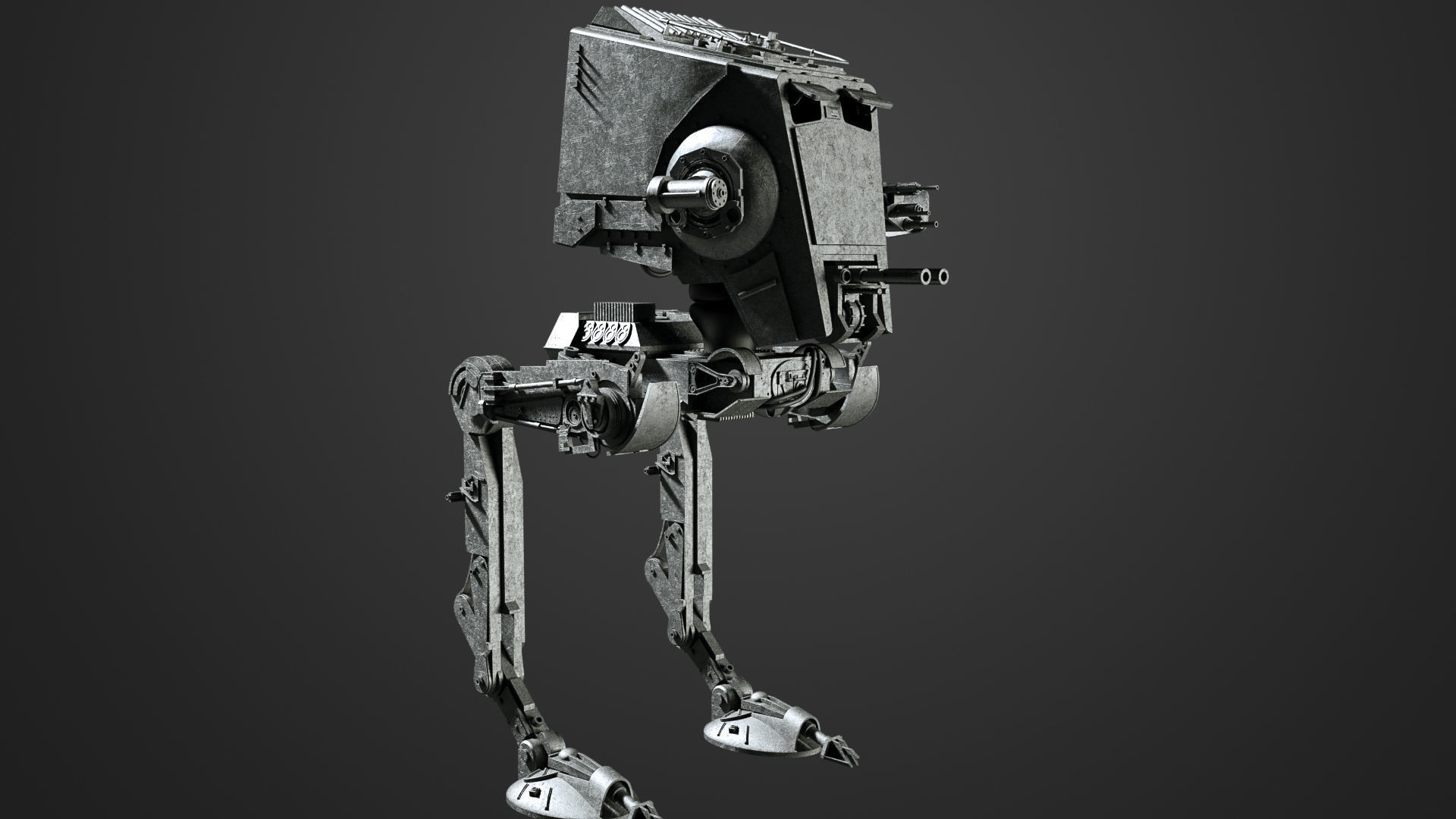 Star Wars AT-ST 3D model | CGTrader