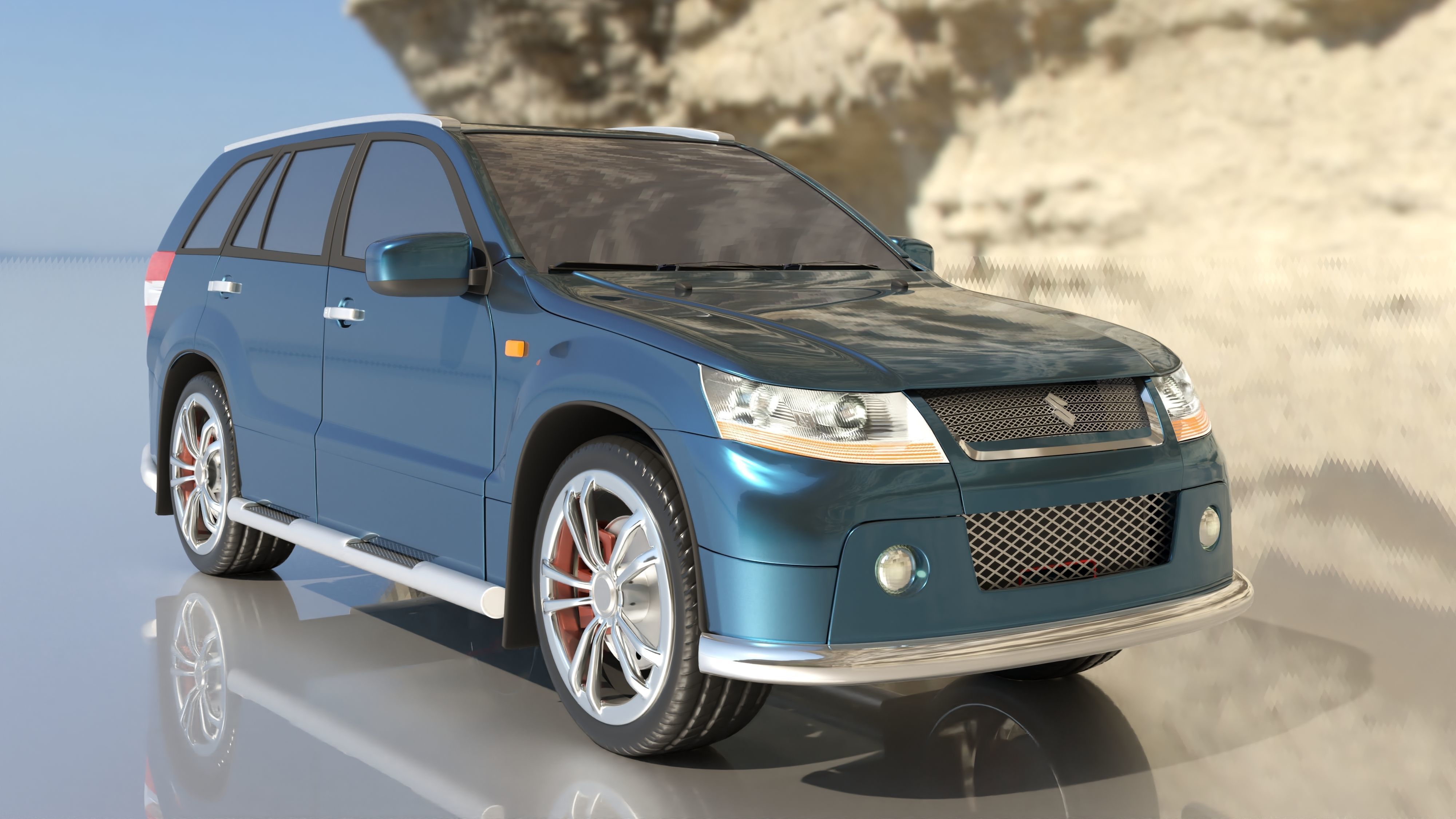 Car Suzuki 3D model | CGTrader