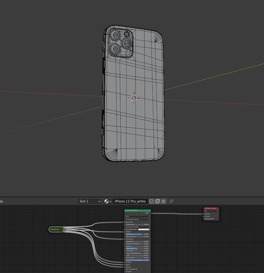 iPhone 12 Pro Blender Project 3D model | CGTrader