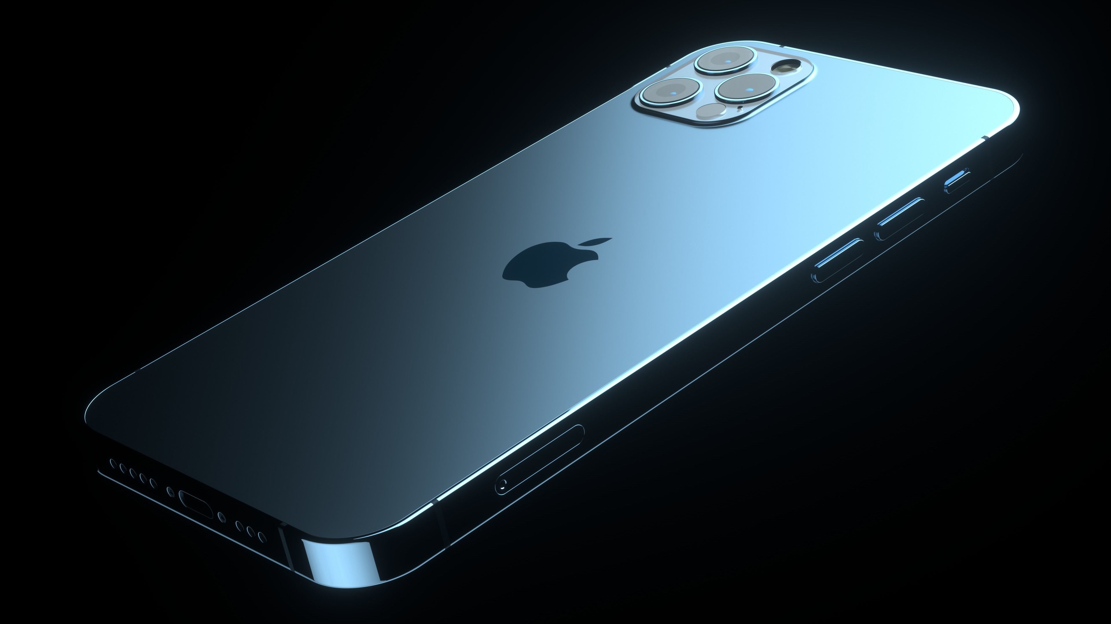iPhone 12 Pro - Octane Light Scene 3D model | CGTrader