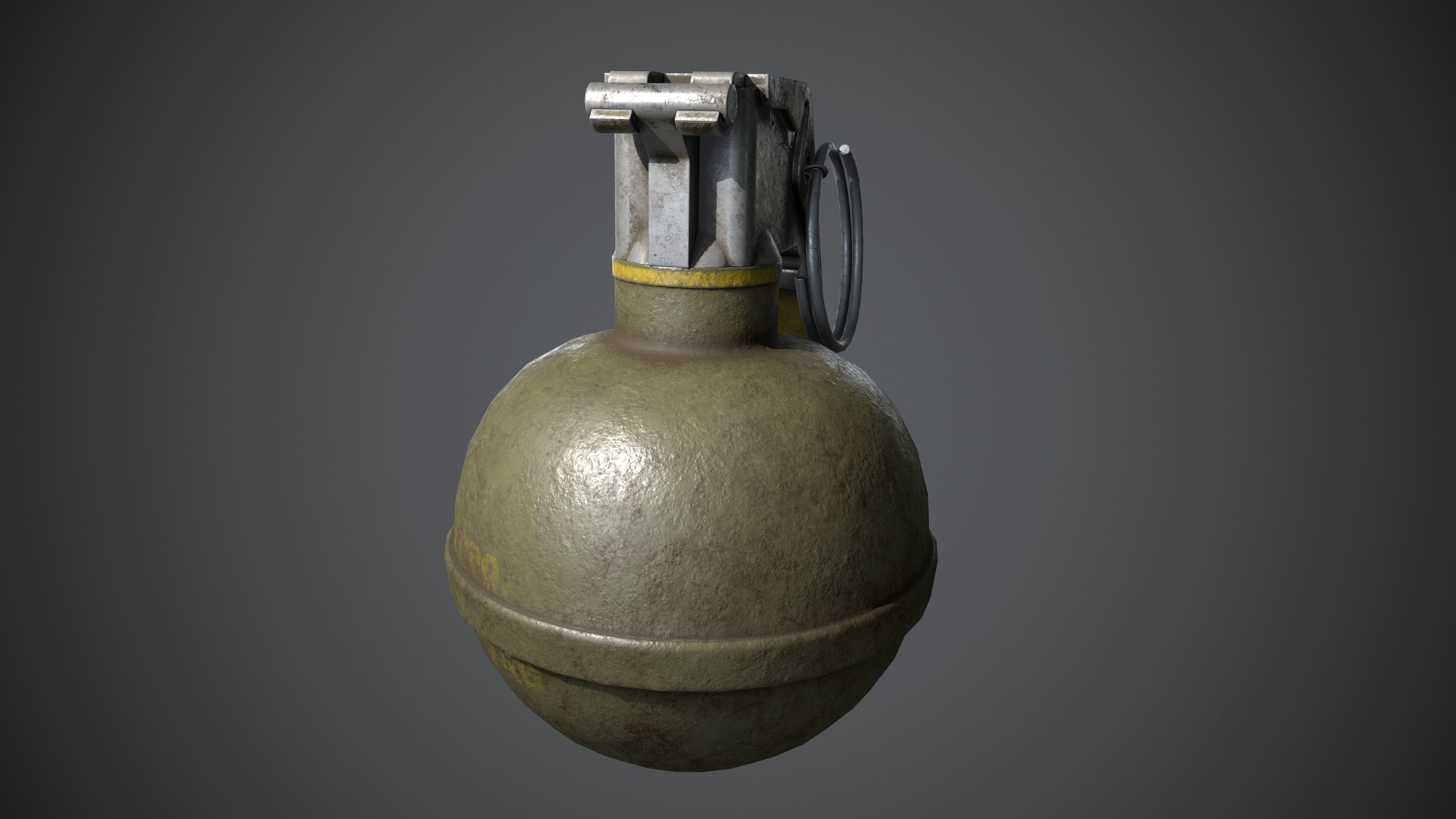 3D model M67 Grenade VR / AR / low-poly | CGTrader