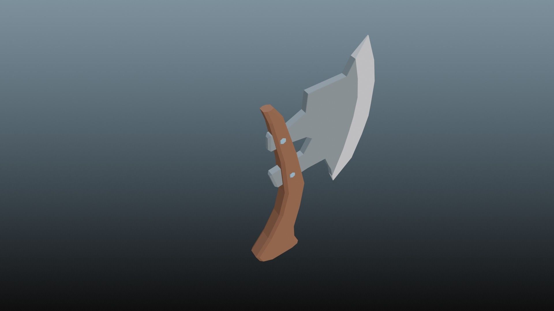 3D model Low poly axe 1 VR / AR / low-poly | CGTrader