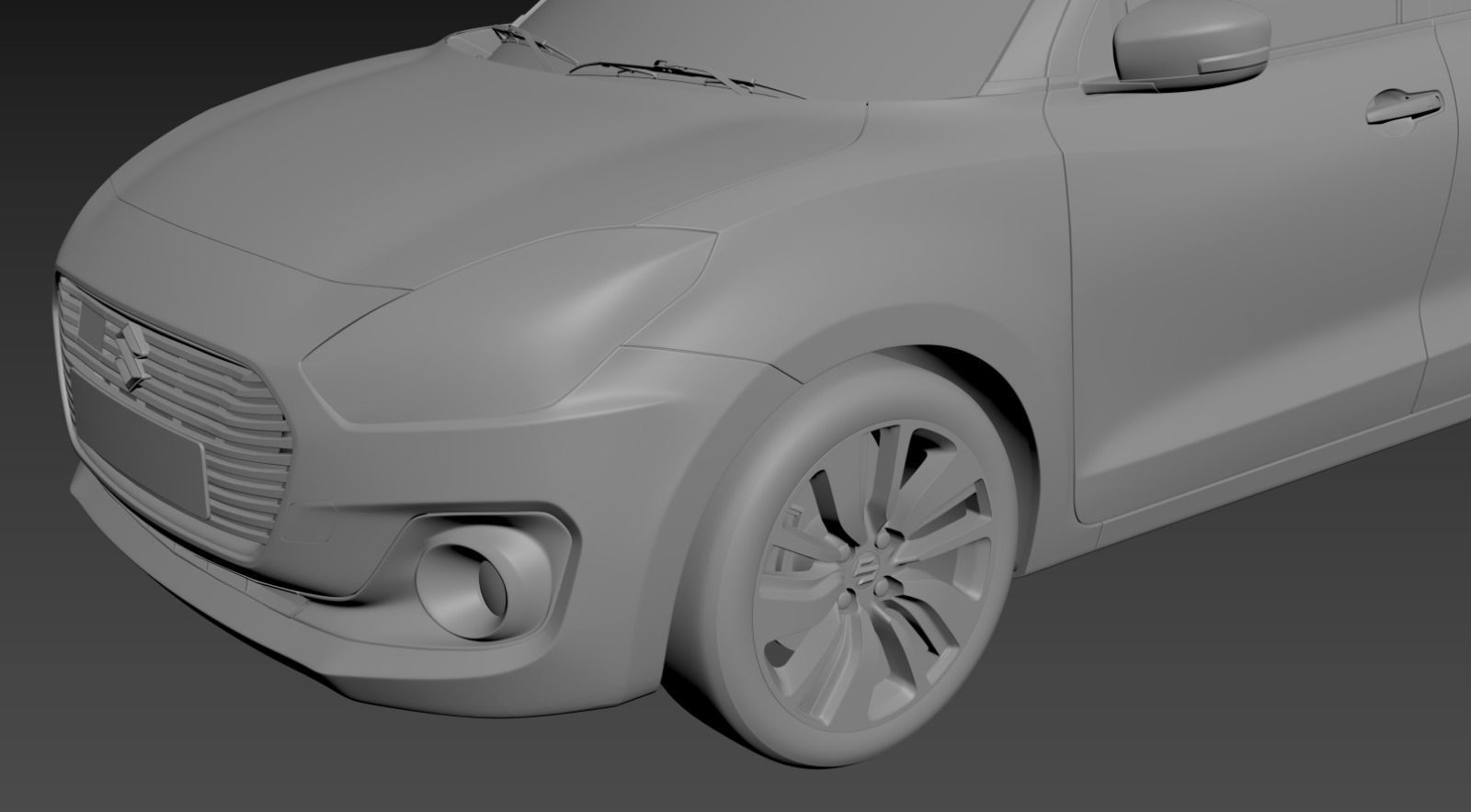 maruti suzuki swift facelift 3D model | CGTrader