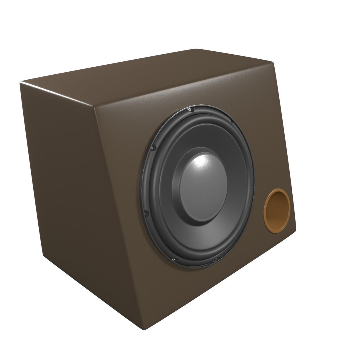 Subwoofer 3D model | CGTrader