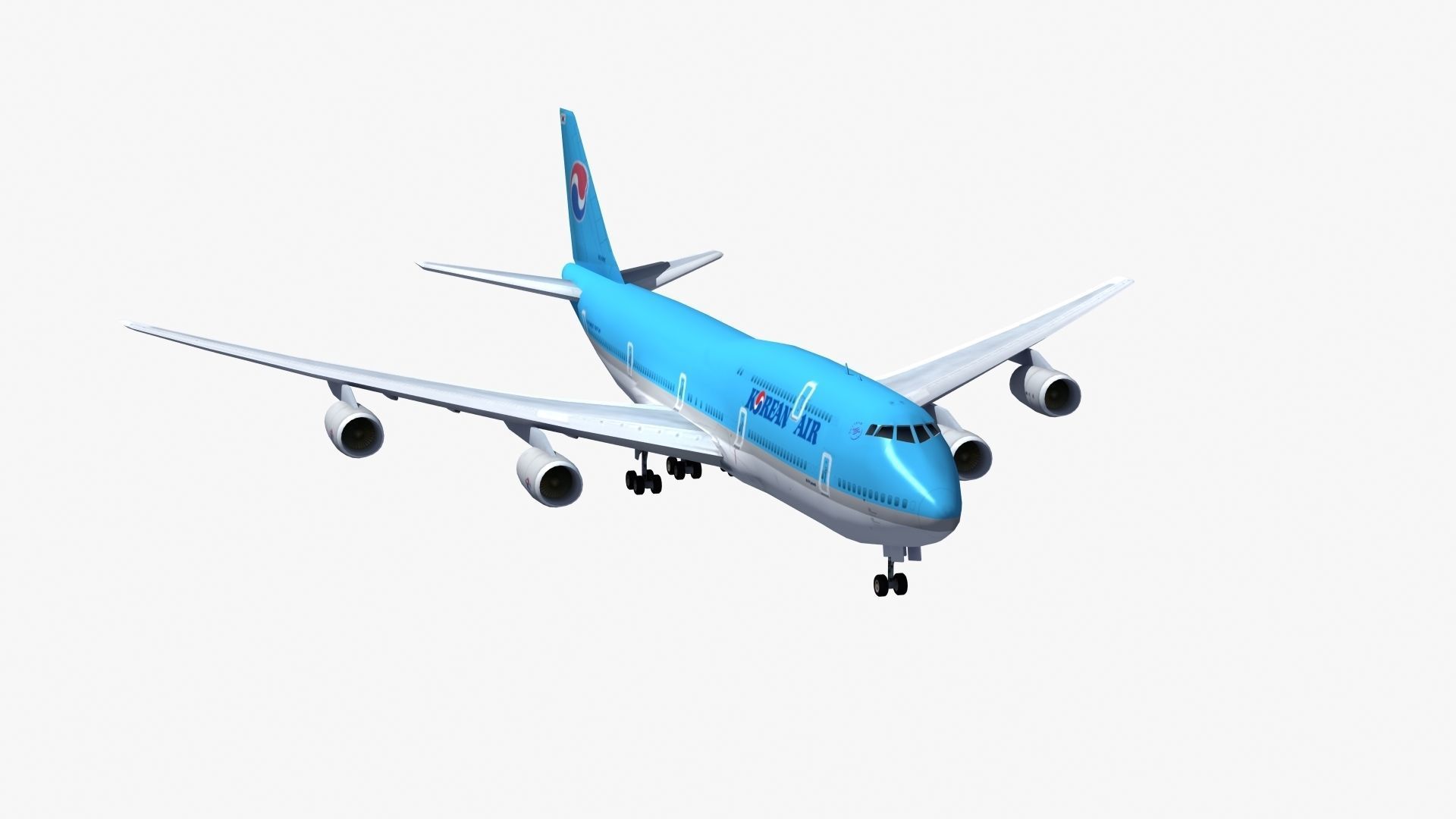 B747 Airliner 3D model | CGTrader