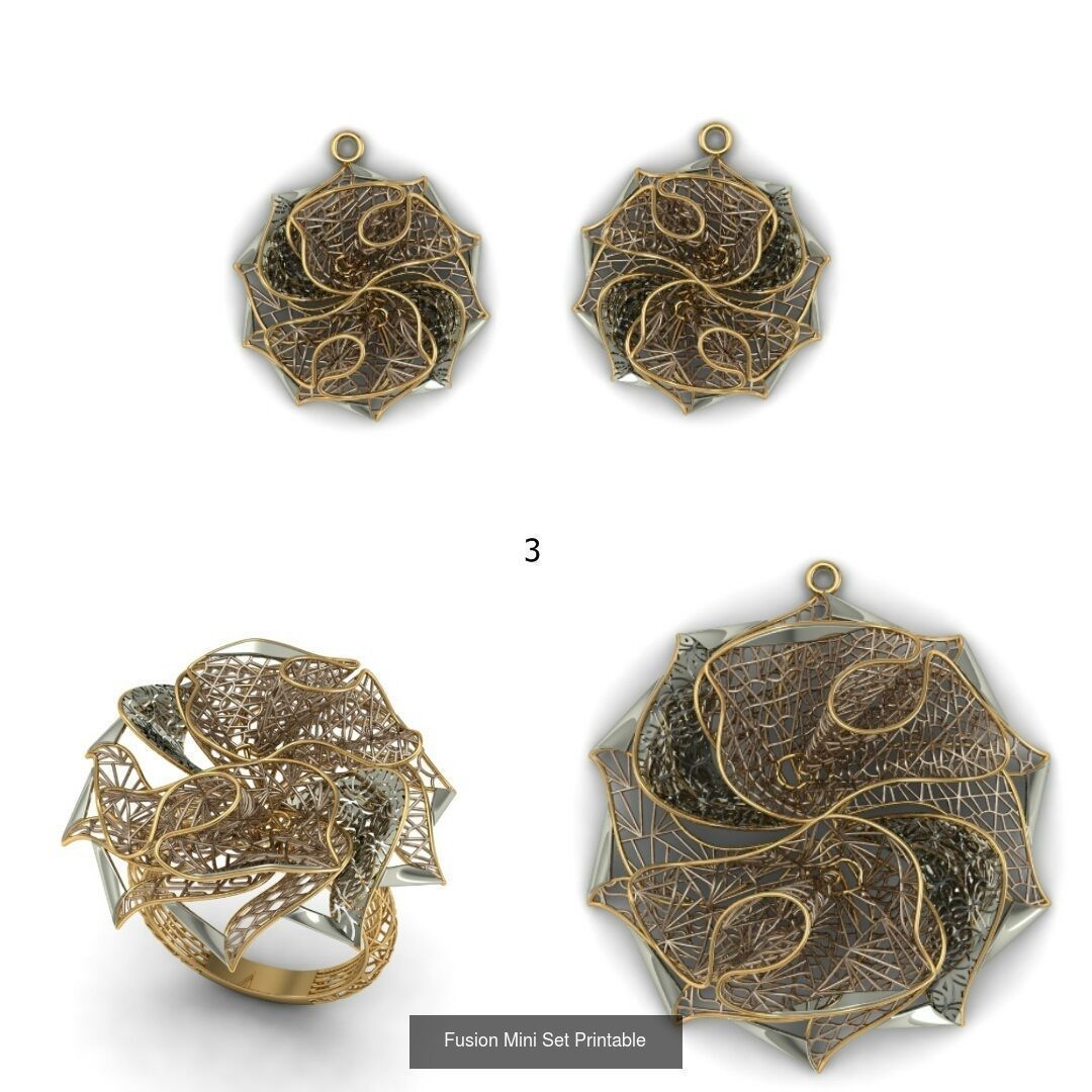 Fusion 20 Mini Set Printable 3D Model Collection | CGTrader