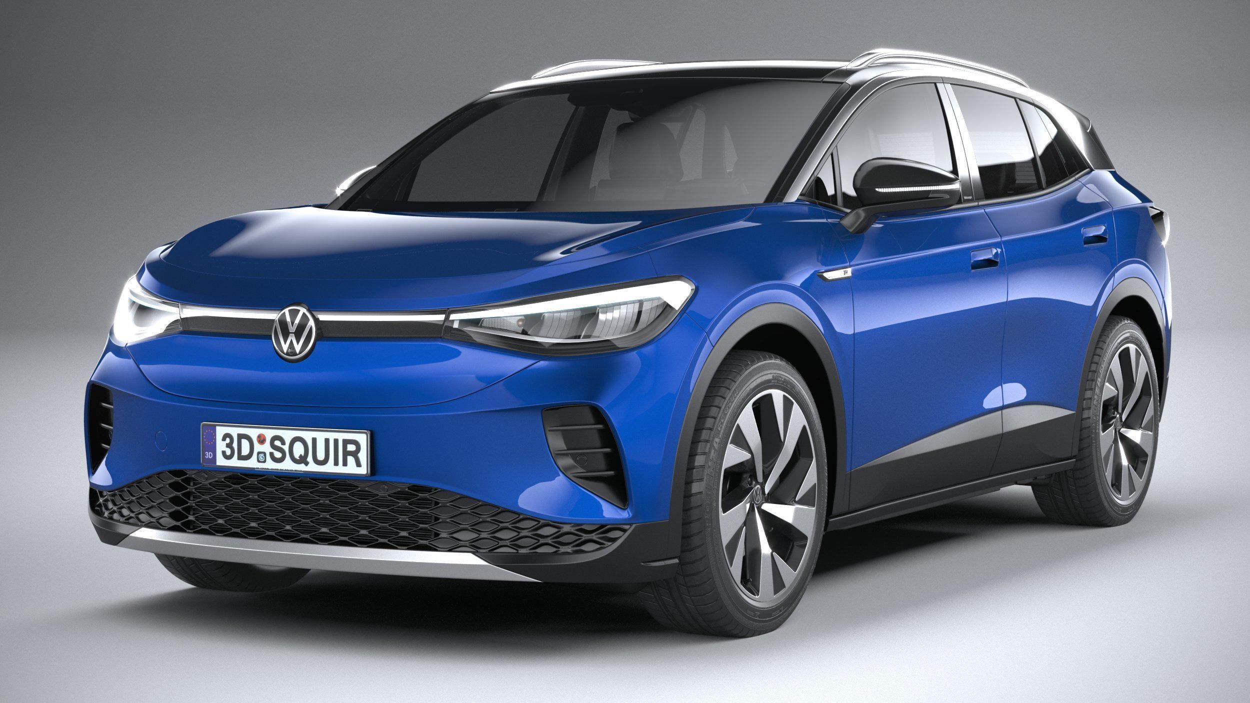 Volkswagen ID4 1st Edition regular 2021 3D model | CGTrader