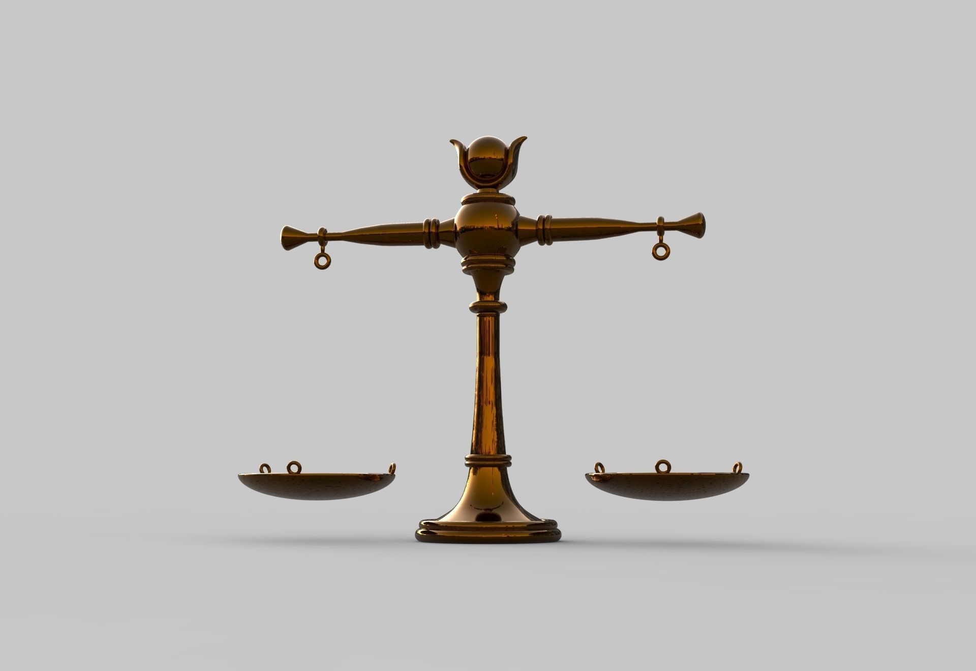 Yu Gi Oh Millennium Scale 3D Print Model 3D model 3D printable | CGTrader