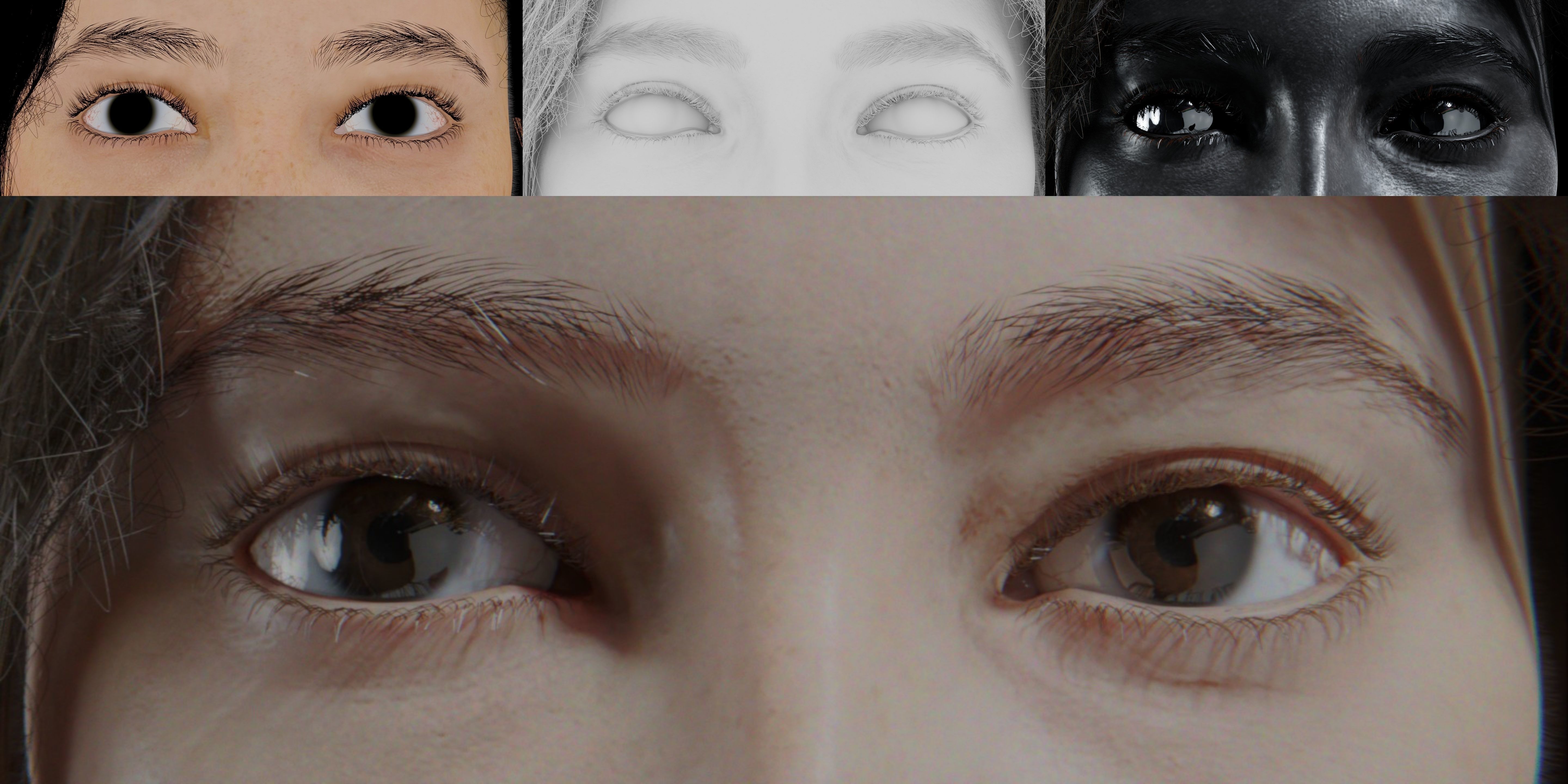 3D model Digital Headshot - Summer VR / AR / low-poly | CGTrader