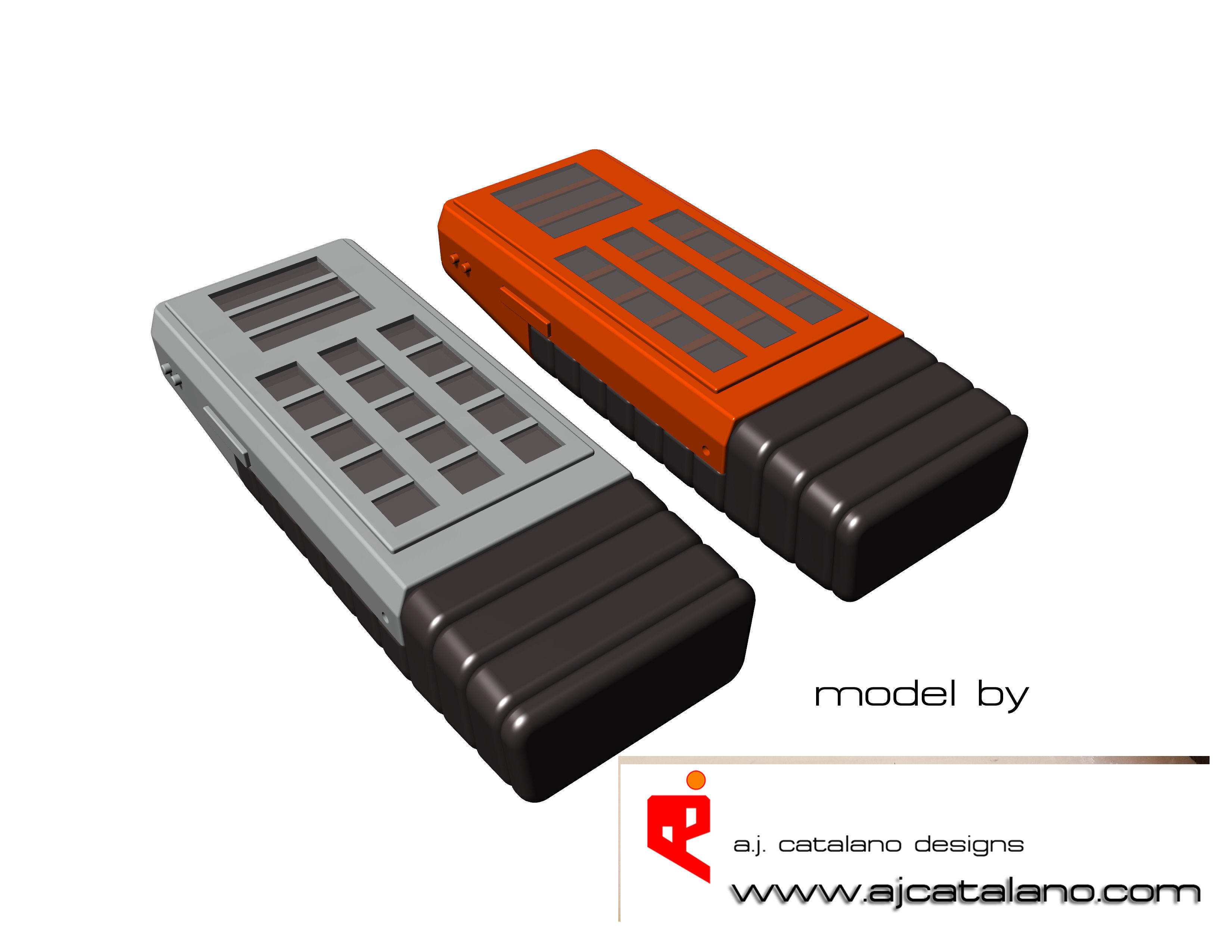 Space 1999 radiation detector - medical device 3D model | CGTrader