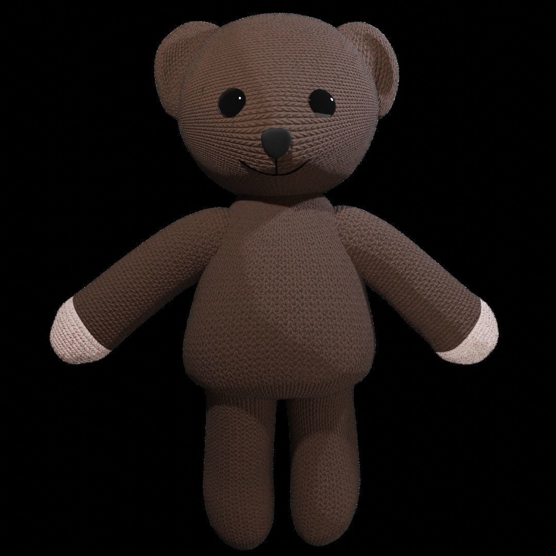 Teddy Buddies free 3D model | CGTrader