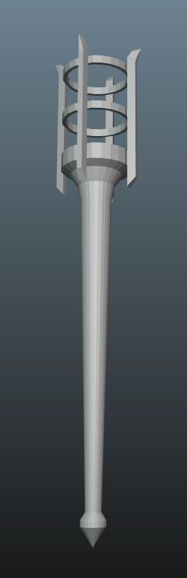 Torch Model only free VR / AR / low-poly 3D model | CGTrader