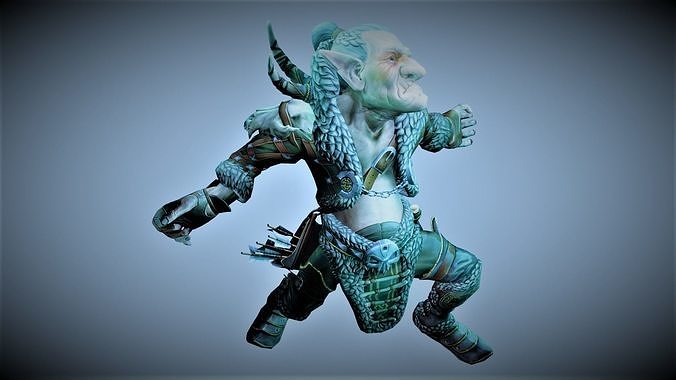 3D model Blind Monster VR / AR / low-poly | CGTrader