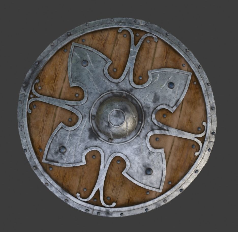 Game Shield free VR / AR / low-poly 3D model | CGTrader