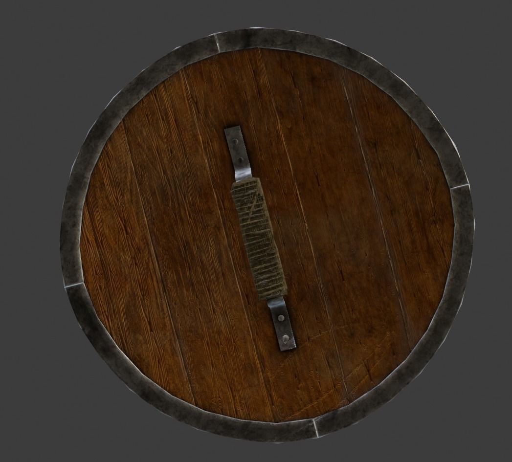 Game Shield free VR / AR / low-poly 3D model | CGTrader