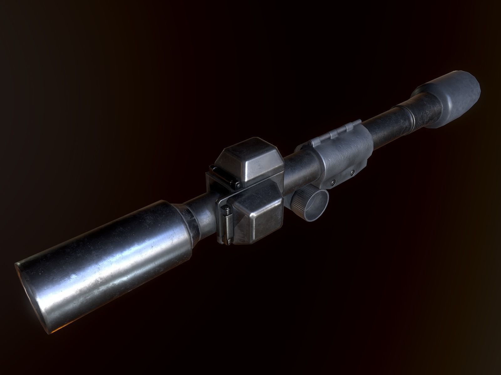 3D model M84 Rifle WW2 Scope USA PBR VR / AR / low-poly | CGTrader