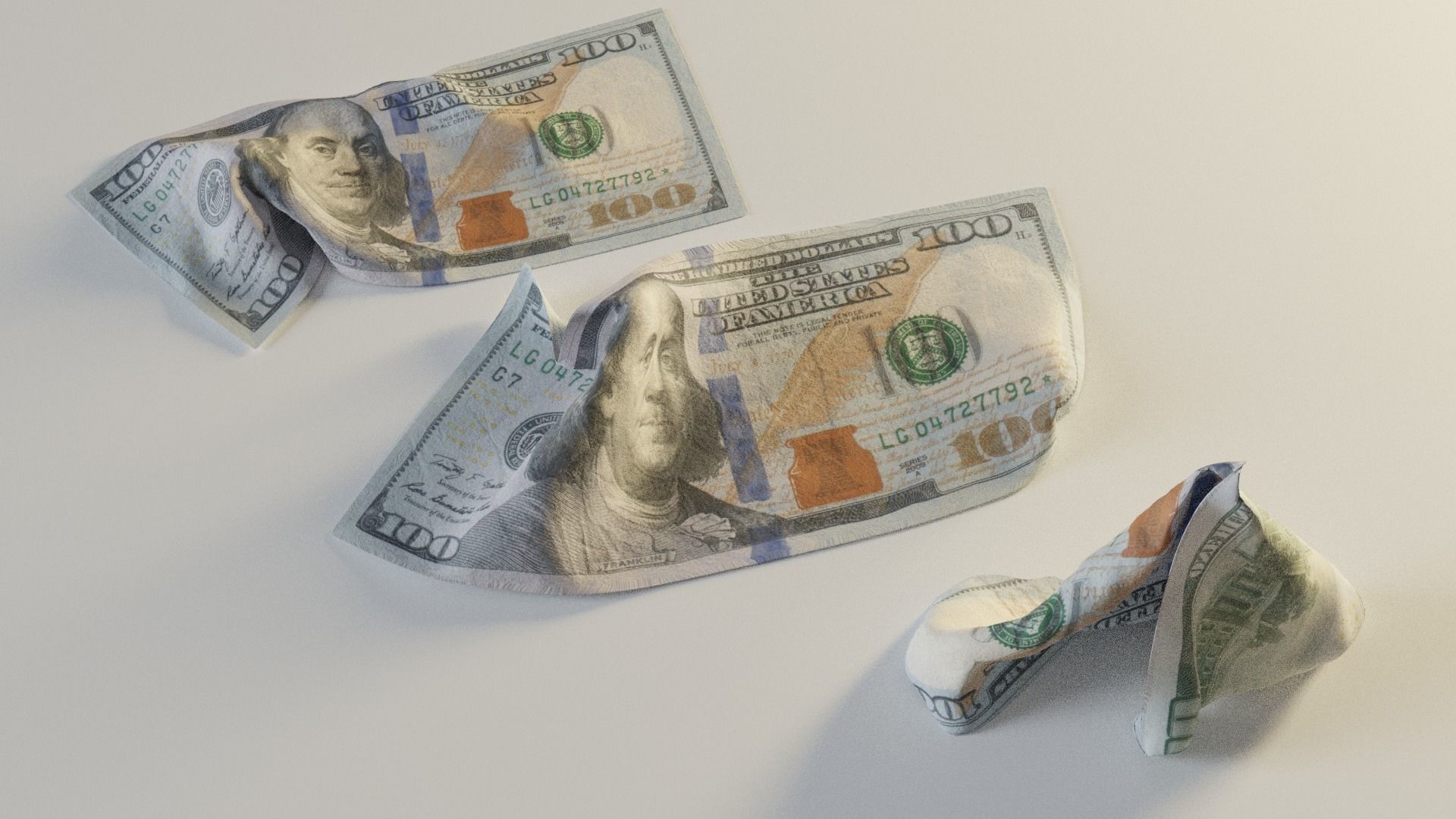USD Money Piles Stacks and Explosions Pack 3D model | CGTrader