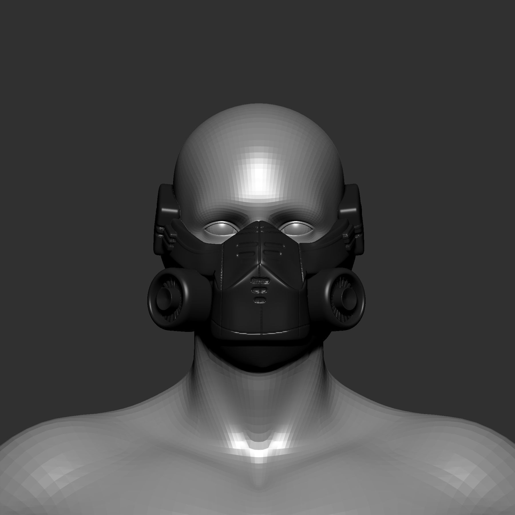 gas mask helmet 3d printable 3D model | CGTrader
